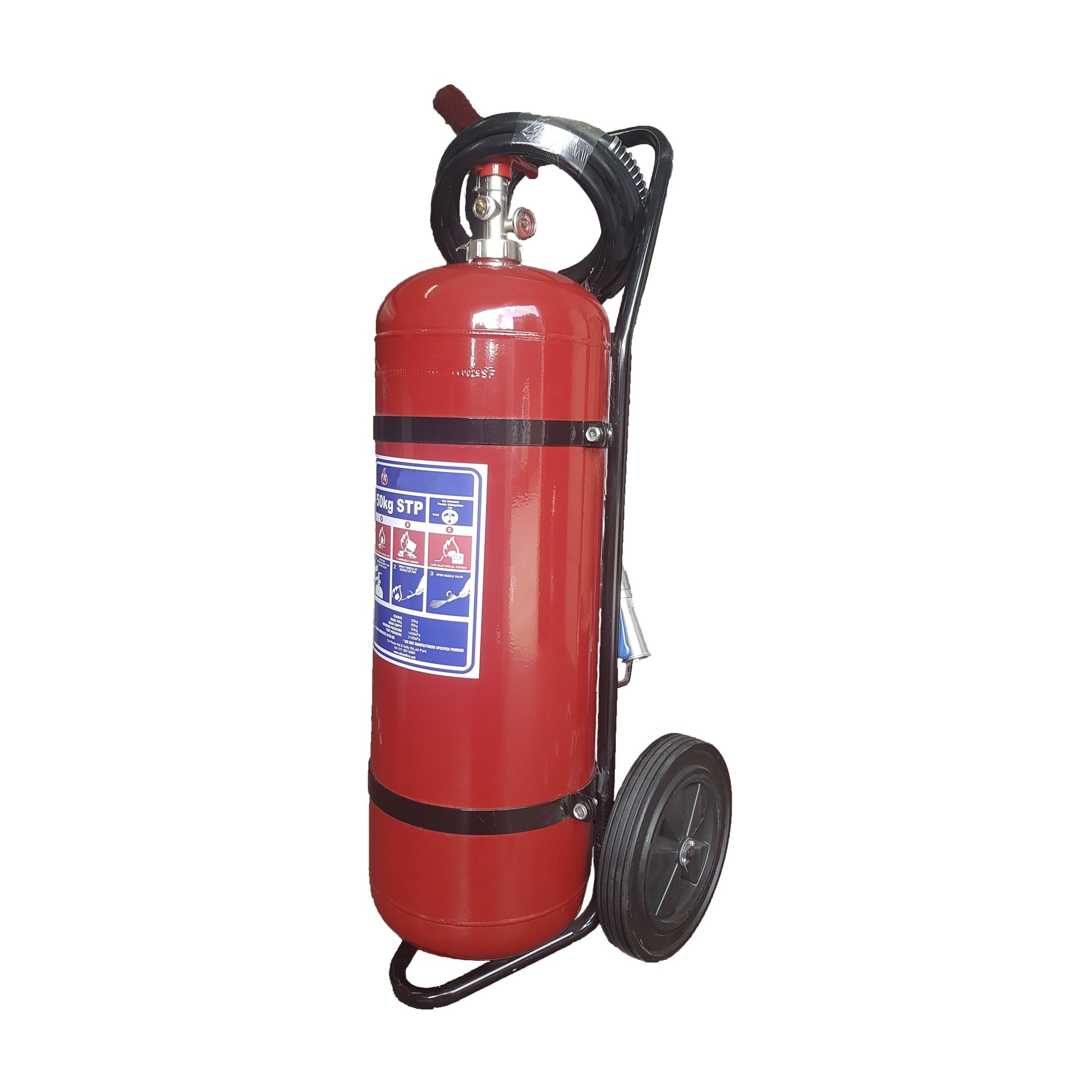 25kg Dry Powder (DCP) Trolley fire extinguisher – Ziada Mall