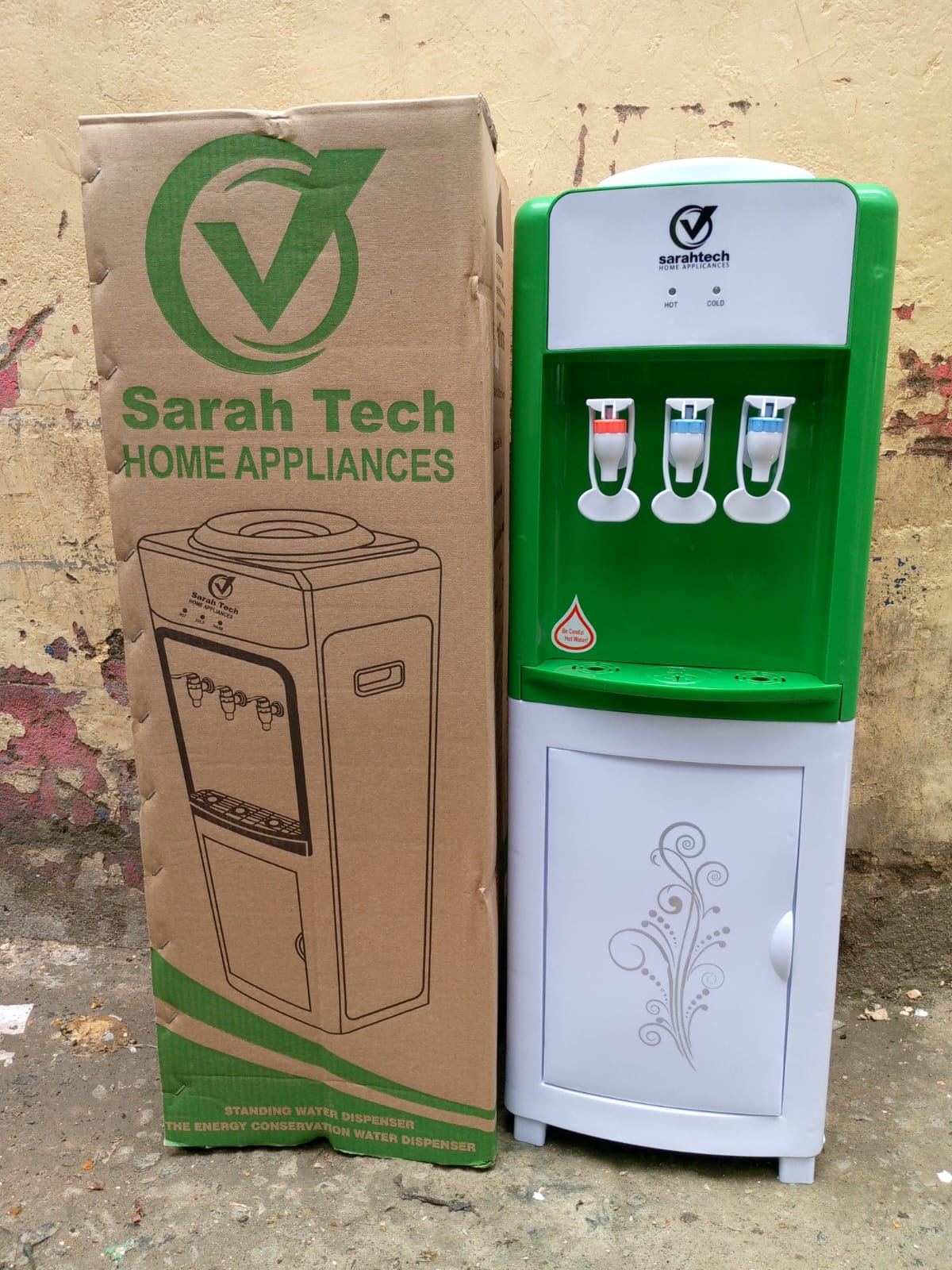 Sarahtech 3taps hot, normal and cold water dispenser – Ziada Mall